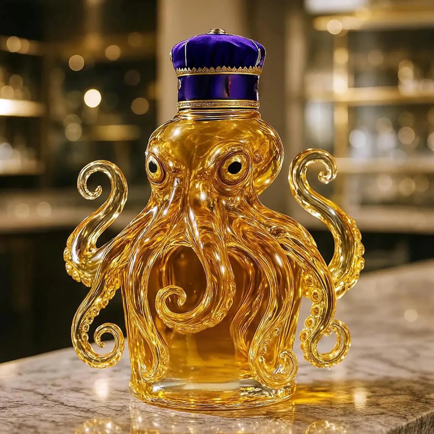 Octopus Whiskey Bottle – babril
