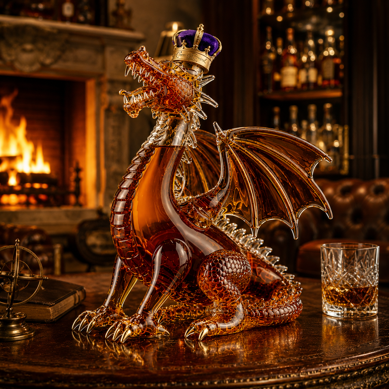 Dragon Whiskey Bottle – babril
