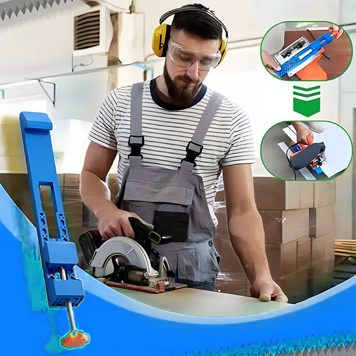 Adjustable Cutting Machine Base Guide – babril